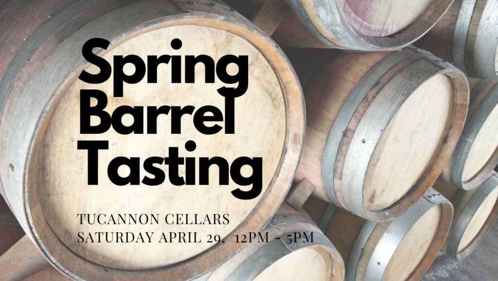 SPRING BARREL 2023 - Tucannon Cellars